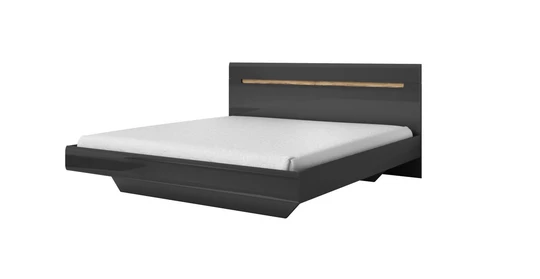 ROSIE levitujúca posteľ 160x200 letisko, šedá